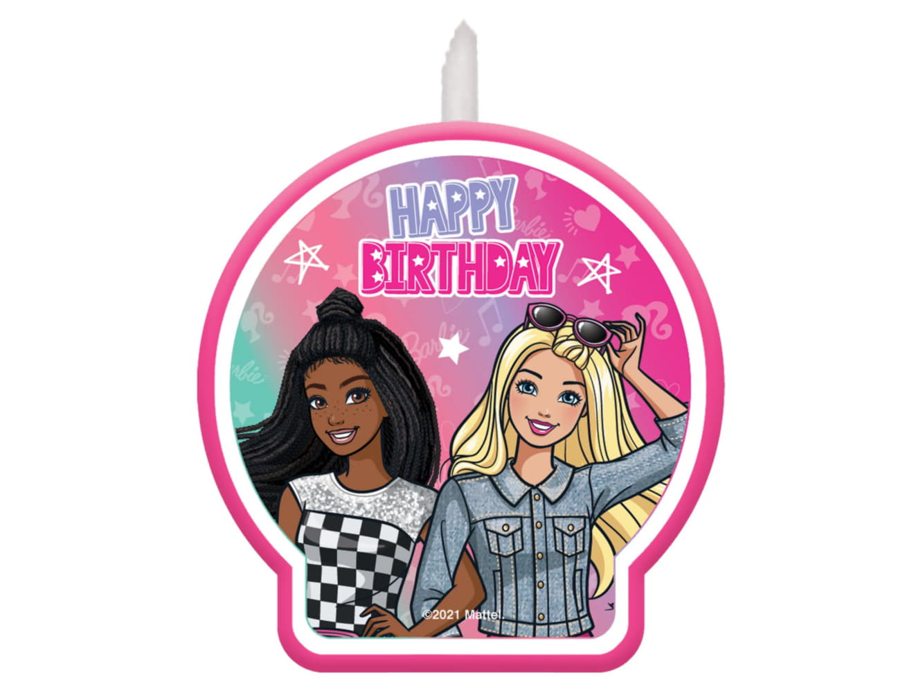 Barbie Dream Birthday Candle, 2 3/5″ x 2 2/5″ - The Party Warehouse