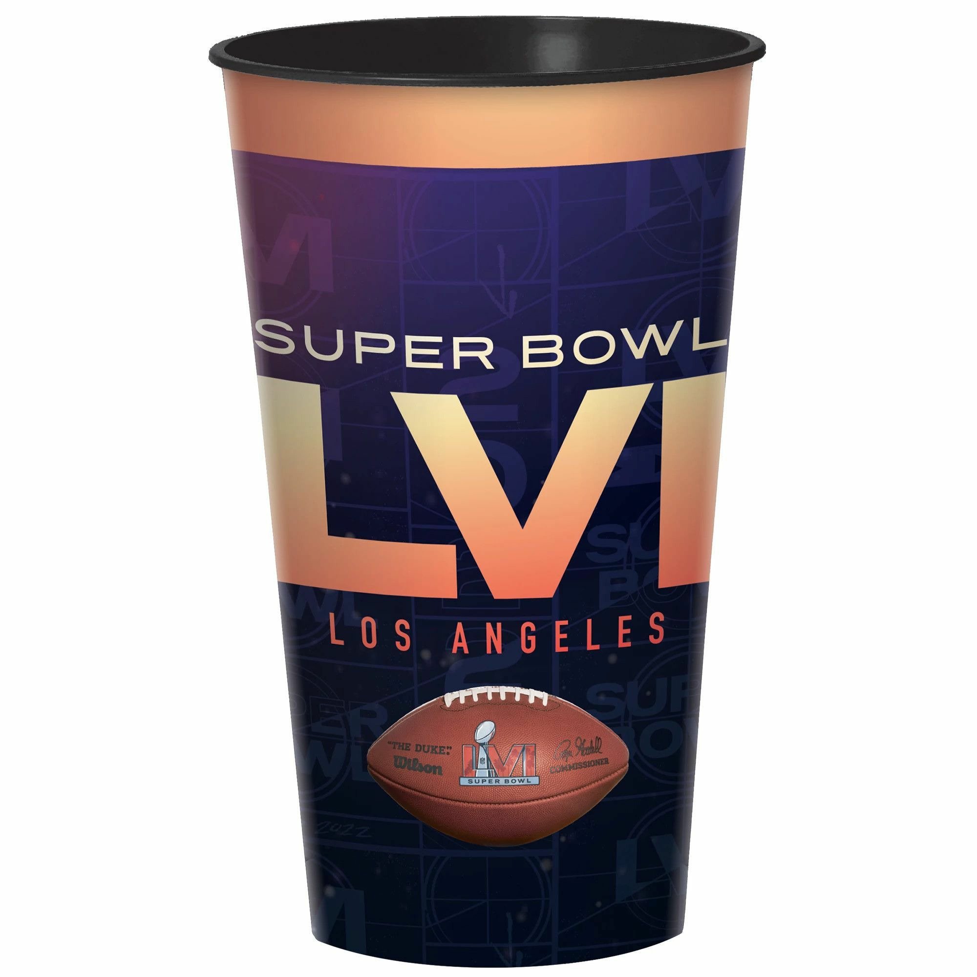 Superbowl LVI 56th Plastic Cup - The Party Warehouse