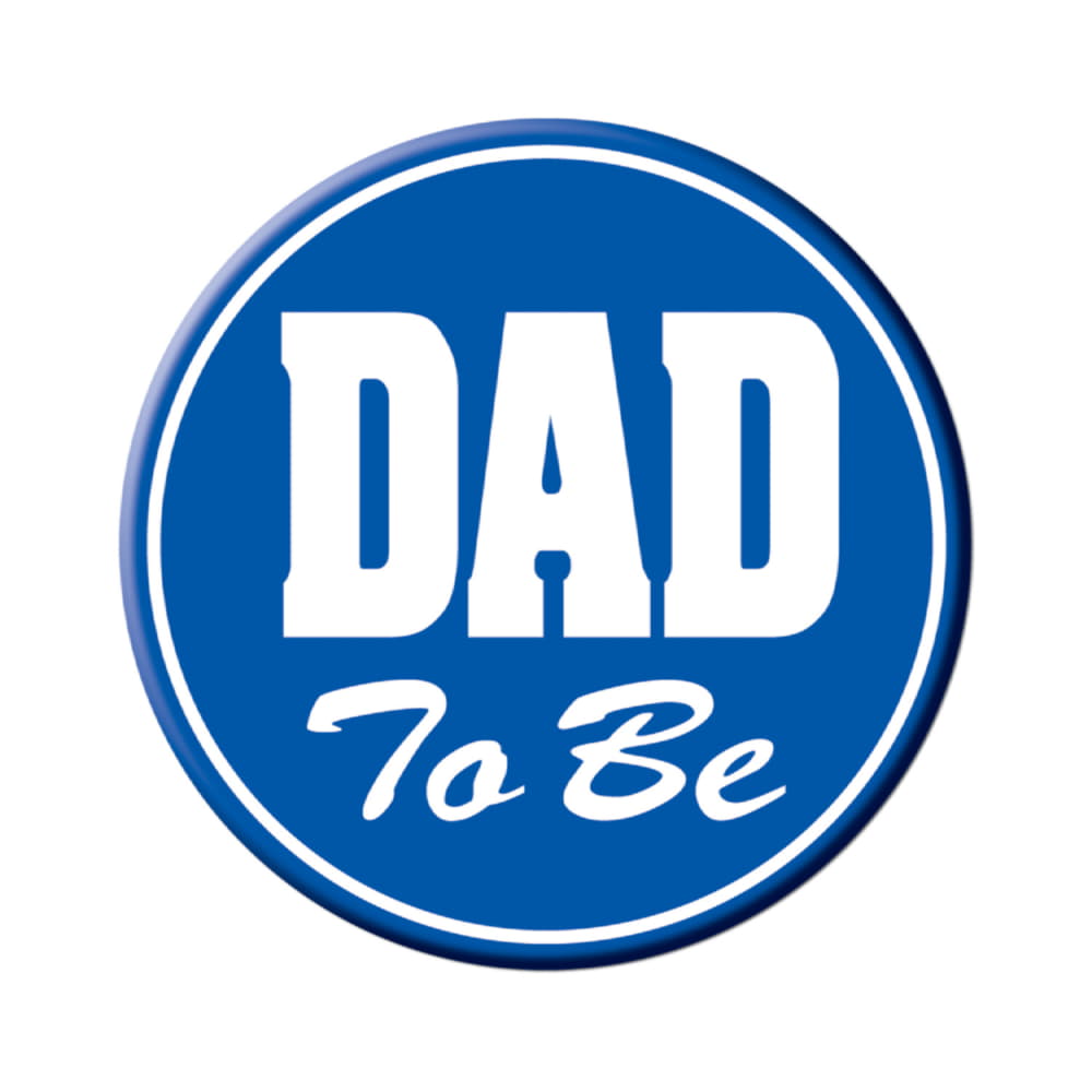 Dad To Be Button - The Party Warehouse