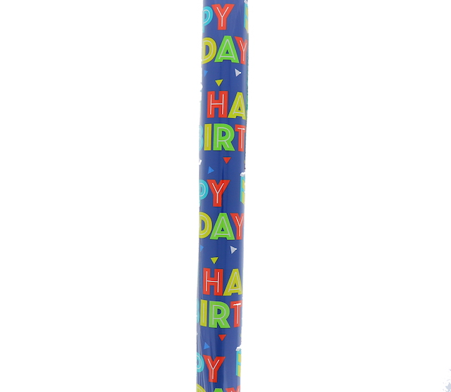 Peppy Birthday Giftwrap Roll - The Party Warehouse